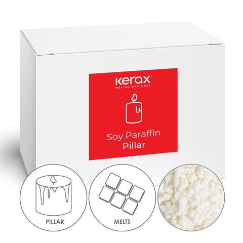 Kerawax Soy Paraffin Pillar Blend – Eroma